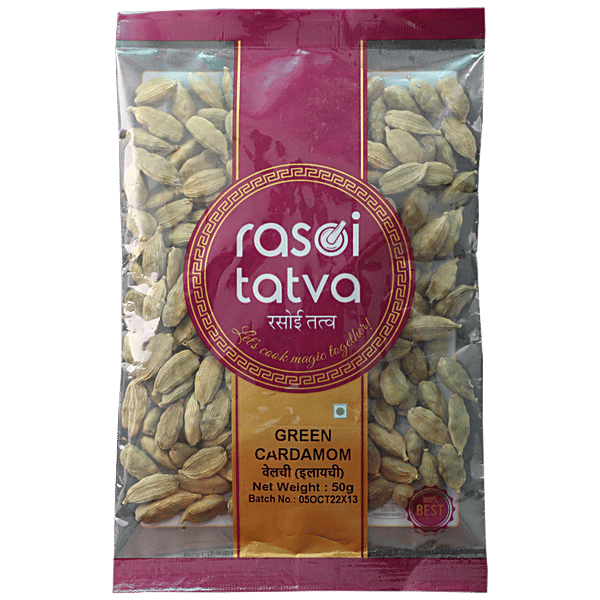 Buy Rasoi Tatva Green Cardamom/Elaichi - 100% Natural, Premium Quality ...