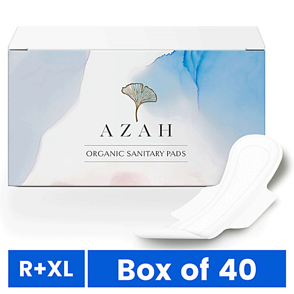 Buy Azah Rash-Free Organic Sanitary Pads - Without Disposable Bags ...