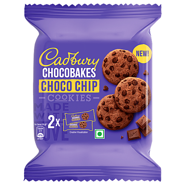 Buy Cadbury Chocobakes ChocoChip Cookies Online at Best Price of Rs 56.8 - bigbasket