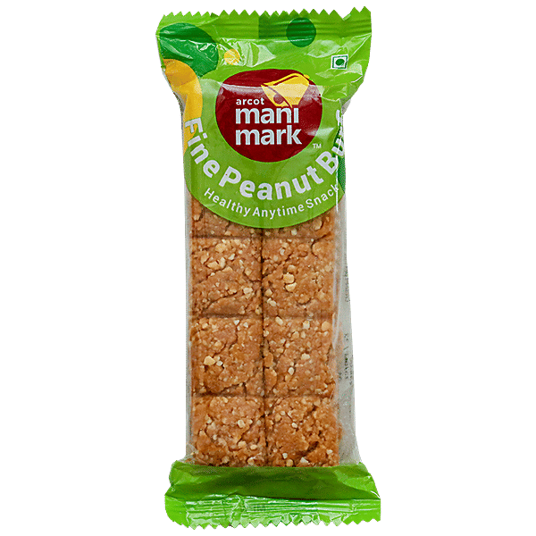 Buy Manimark Fine Peanut Burfi - Healthy Snack Online at Best Price of ...
