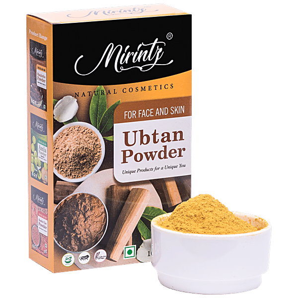 Buy Mirintz Ubtan Powder - Natural, Vegan, Cruelty-Free, For Face & Skin Online at Best Price of ...