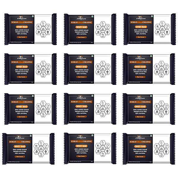 Buy Kilobeaters Whey Bar - Raw Cacao, No Added Sugar & Preservatives ...