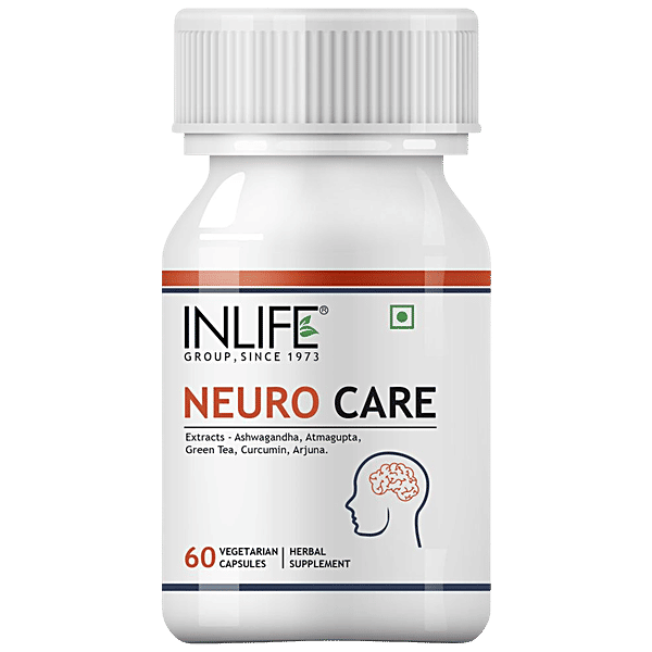 Buy INLIFE Neuro Care 500 Mg Capsules - Ashwagandha, Green Tea ...