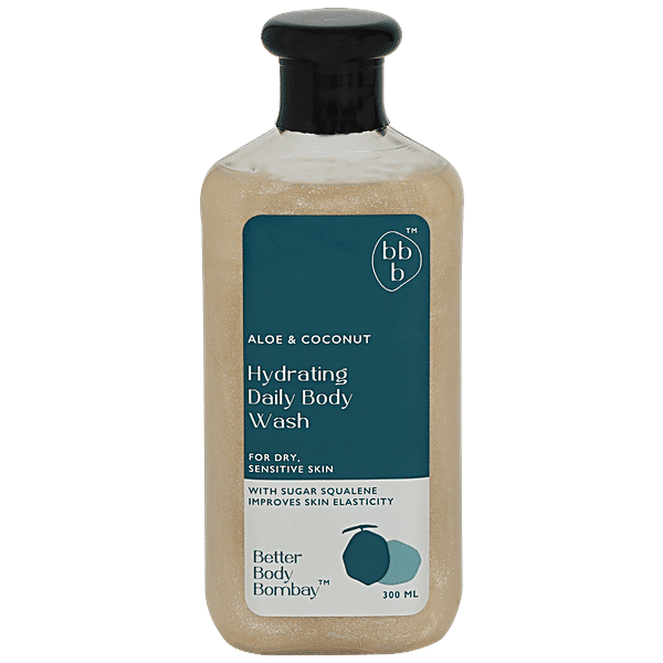 Buy Better Body Bombay Hydrating Daily Body Wash - Aloe & Coconut, For ...