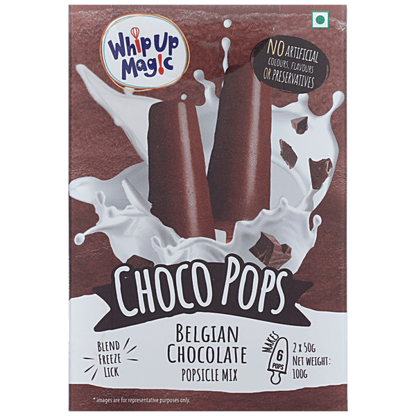 Buy Whip Up Magic Choco Pops - Popsicle Mix, Belgian Chocolate, Real ...