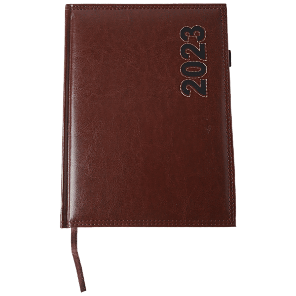 Buy Cubic Foam New Year Diary 2023 - Sunday Separate, With Pen Holder ...