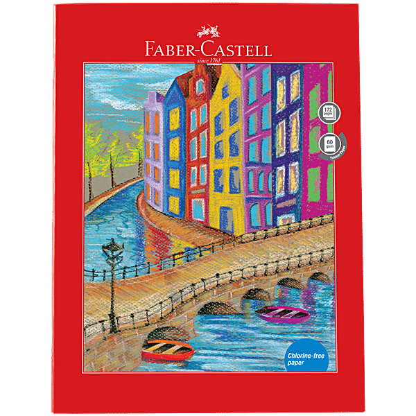 Buy Faber castell Notebook - Ruled, Single Line, 240 mm x 180 mm, Long ...