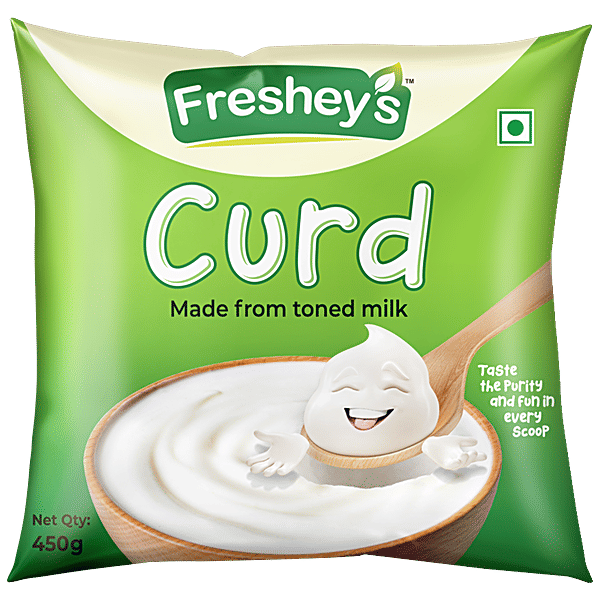 Buy Freshey's Curd - 100% Pure, Made From Toned Milk Online at Best ...