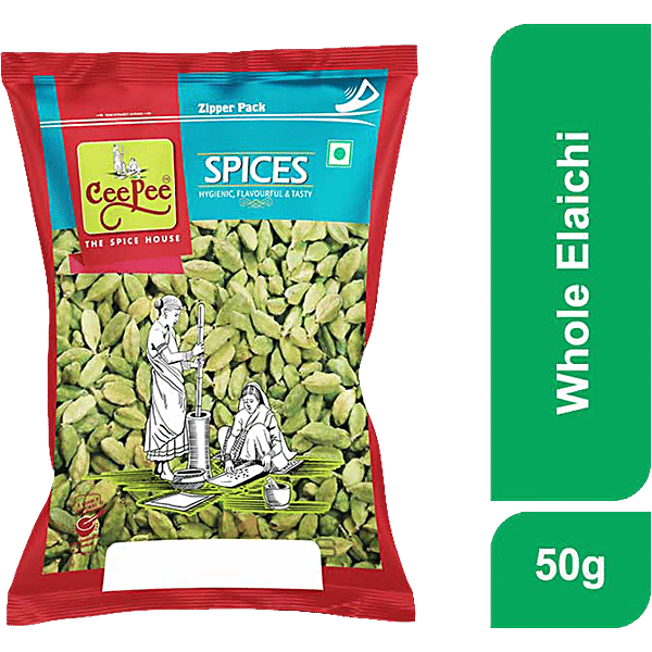 Buy Cee Pee Green Cardamom - Helps In Digestion, Intense Flavour ...