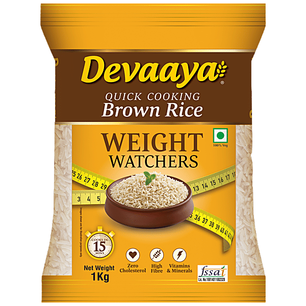 Buy Daawat Devaaya Quick Cooking Brown Rice Weight Watchers - Ready In ...