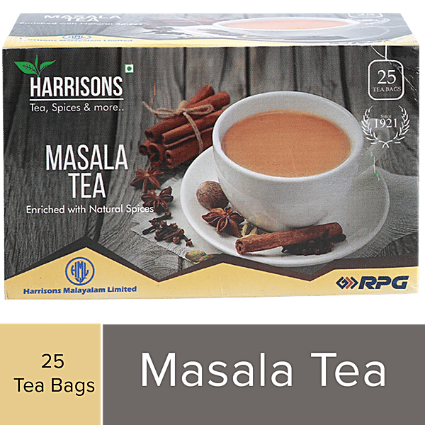 Buy Harrisons Malayalam Limited Masala Tea - Enriched With Natural ...