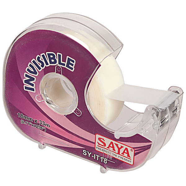 Buy Saya Invisible Tape With Dispenser - Easy Tear Online at Best Price ...