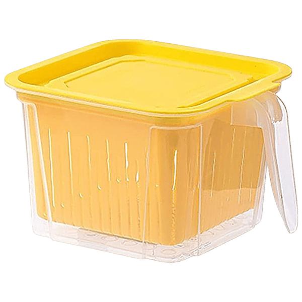 Buy AMBITION Space Saver/Removable Drain Basket/Container With Lid ...