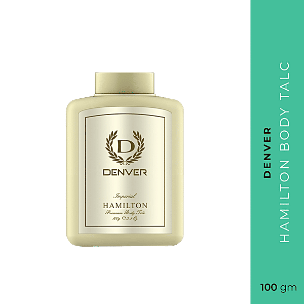 Buy Denver Hamilton Imperial Premium Body Talc - Long-Lasting Fragrance ...