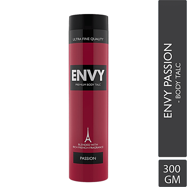 Buy Envy Passion Body Talc - Long-Lasting Fragrance Online at Best ...
