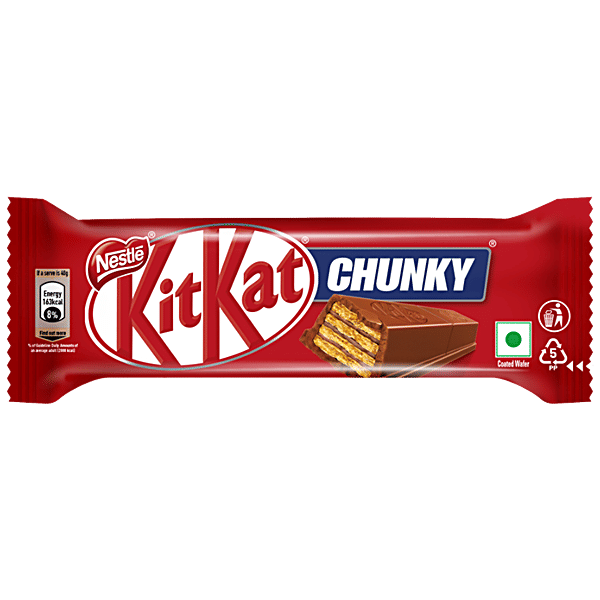 Buy Nestle Kitkat Chunky Milk Chocolate Bar Online at Best Price of Rs ...