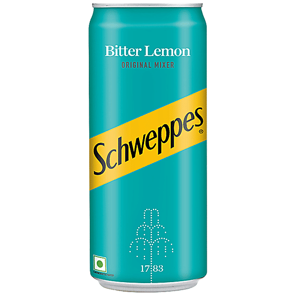 Buy Schweppes Bitter Lemon Original Mixer - Carbonated Water With ...