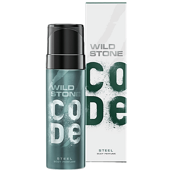 Buy Wild Stone Body Perfume - Code, Steel, For Men, Refreshing ...