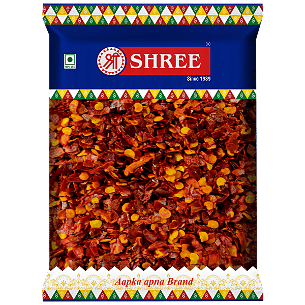 Buy Shree Chilly Flakes - 100% Natural & Pure, Flavour Enhancer Online ...