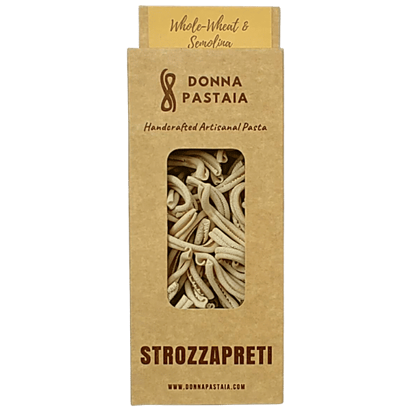 Buy Donna Pastaia Strozzapreti - Wholewheat & Semolina, Pasta ...