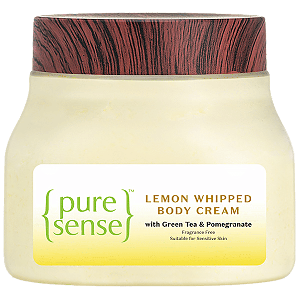 Buy Pure Sense Lemon Whipped Body Cream - Green Tea & Pomegranate ...