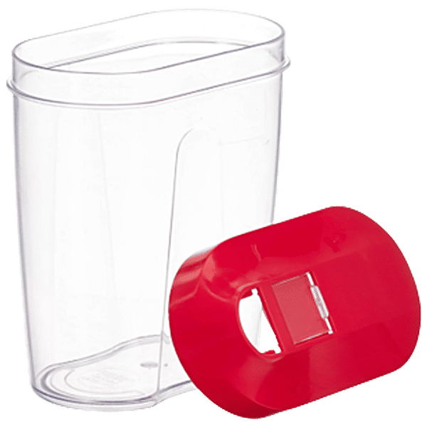 Buy MTL Grocery Jar With Spout - Durable, Red Online at Best Price of ...