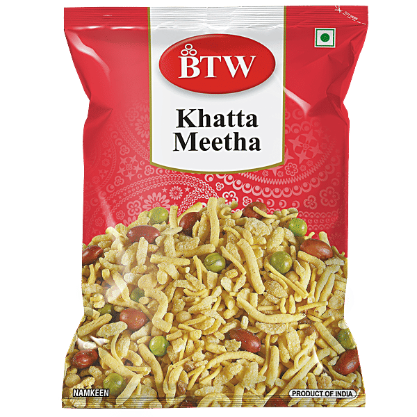 Buy BTW Khatta Meetha Namkeen Online at Best Price of Rs 45 - bigbasket