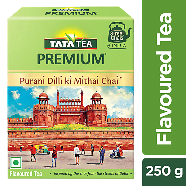 Buy Tata Tea Premium Street Chai Of India - Purani Dilli Ki Mithai Chai ...