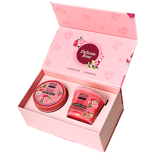 Buy Bryan & Candy Body Polishing Kit - Delicate Rose, Scrub & Body Butter, For Men & Women ...