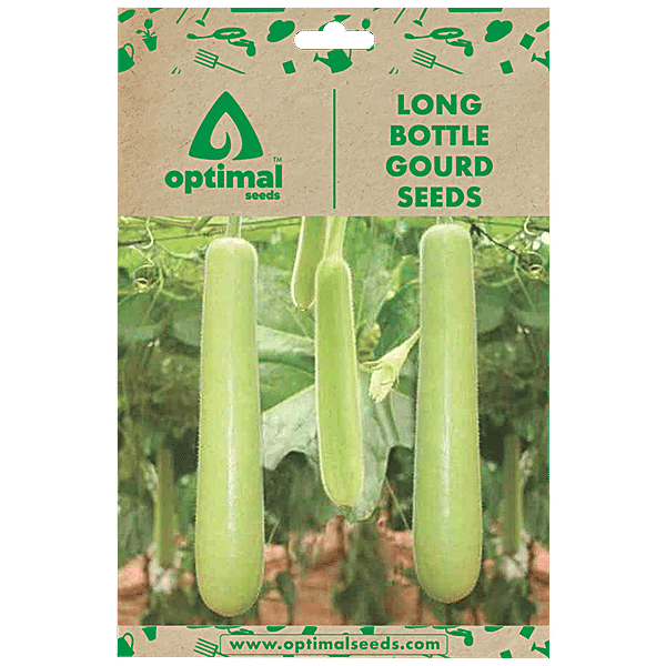 Buy Optimal Seeds Long Bottle Gourd Vegetable Seeds Online at Best ...