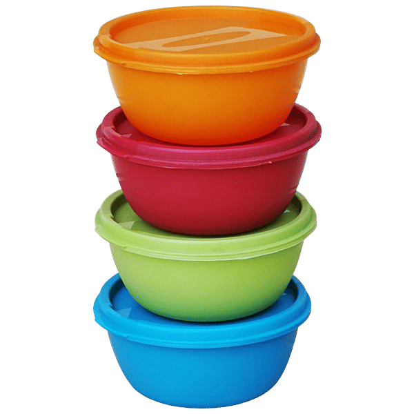 Buy Princeware Storage Containers - Plastic, Assorted Colours, Store ...