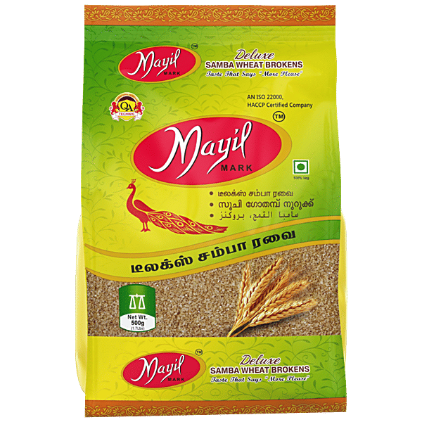 Buy Mayil Mark Samba Wheat Broken - Deluxe Online at Best Price of Rs ...