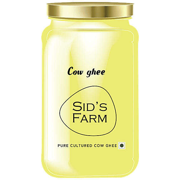 Buy Sids Farm Cow Ghee - Thick, Grainy, Tasty & Healthy Online at Best ...
