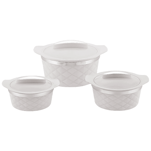 Buy Modware Kohenoor Insulated Inner Stainless Steel Casserole Set ...