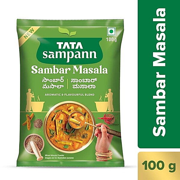 Buy Tata Sampann Sambar Masala - Authentic Taste Of South India ...