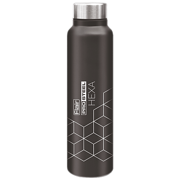 Buy Flair Plastics Hexa Pro Steel - Stainless Steel Bottle, Durable ...