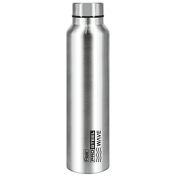 Buy Flair Plastics Pro Steel Wave - Stainless Steel Bottle, Lightweight ...