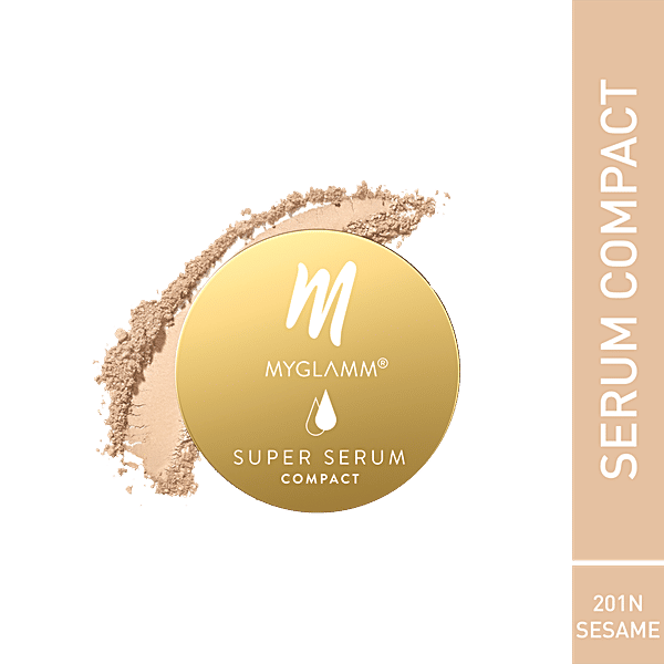 Buy MyGlamm Super Serum Compact Powder - Infused With Hyaluronic Acid ...