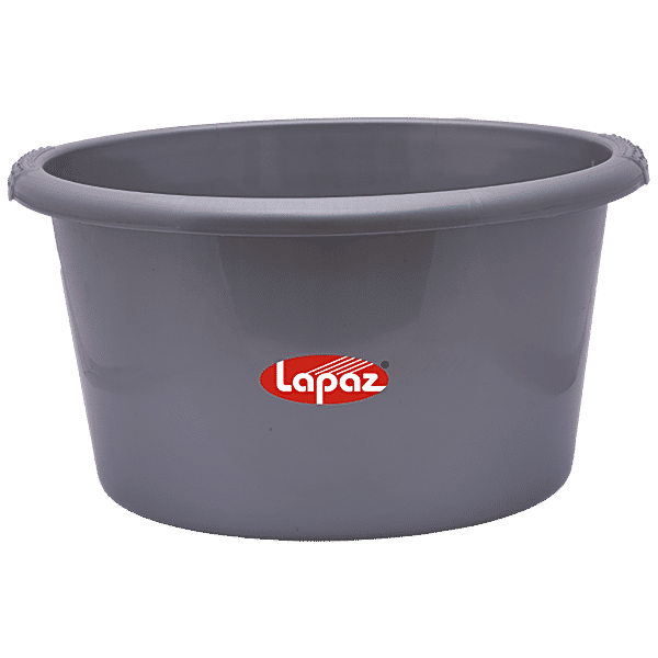 Buy Lapaz Basin/Tub - Grey, Quality Plastic, Durable & Long-lasting ...