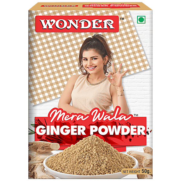 Buy Wonder Ginger Powder - No Preservatives & Artificial Flavours ...