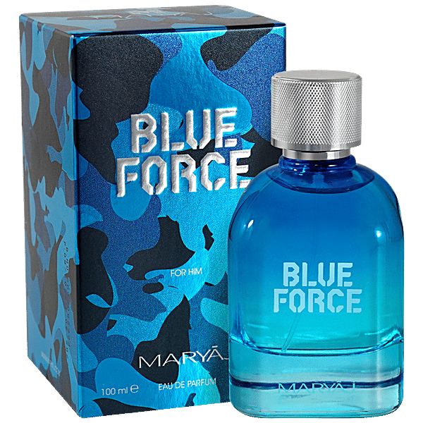 Buy Maryaj Blue Force Eau De Perfume - Long-Lasting Fragrance, For ...