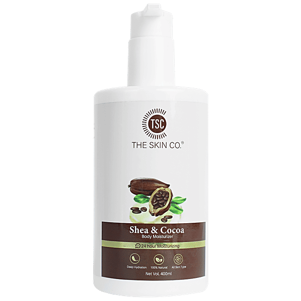 Buy TSC THE SKIN CO. Shea & Cocoa Body Moisturiser - Provides Deep ...