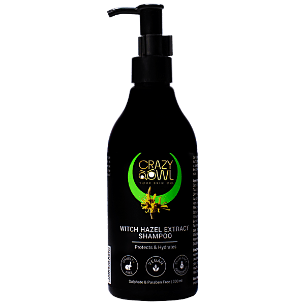 Buy Crazy Owl - Your Skin Co. Witch Hazel Extract Shampoo - Protects ...