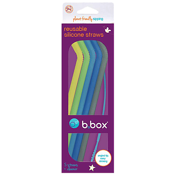 Buy Bbox Silicone Straw - Pool Party, Assorted Colour, Flexible ...