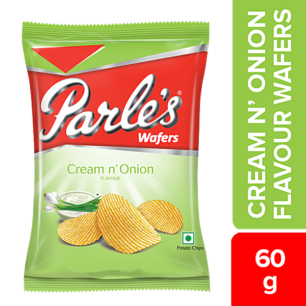 Buy Parle Wafers Potato Chips - Cream N Onion Online at Best Price of ...