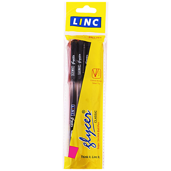 Buy Linc Glycer Classic Ball Pen - Black Ink Online at Best Price of Rs ...