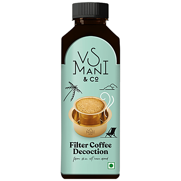 Buy Vs Mani & Co. Filter Coffee Decoction - Chicory Mix, Strong ...