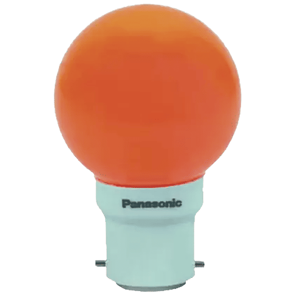 Buy Panasonic LED LED Night Lamp Spherical Bulb - 0.5 Watt, Orange ...