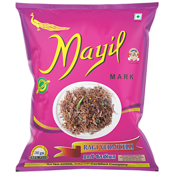 Buy Mayil Mark Ragi Vermicelli - Rich In Antioxidants Online at Best ...