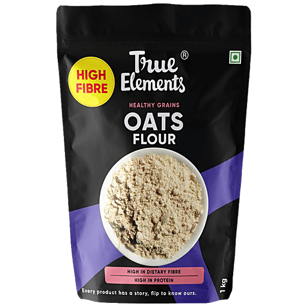 Buy True Elements Oats Flour - High Fibre Online at Best Price of Rs ...